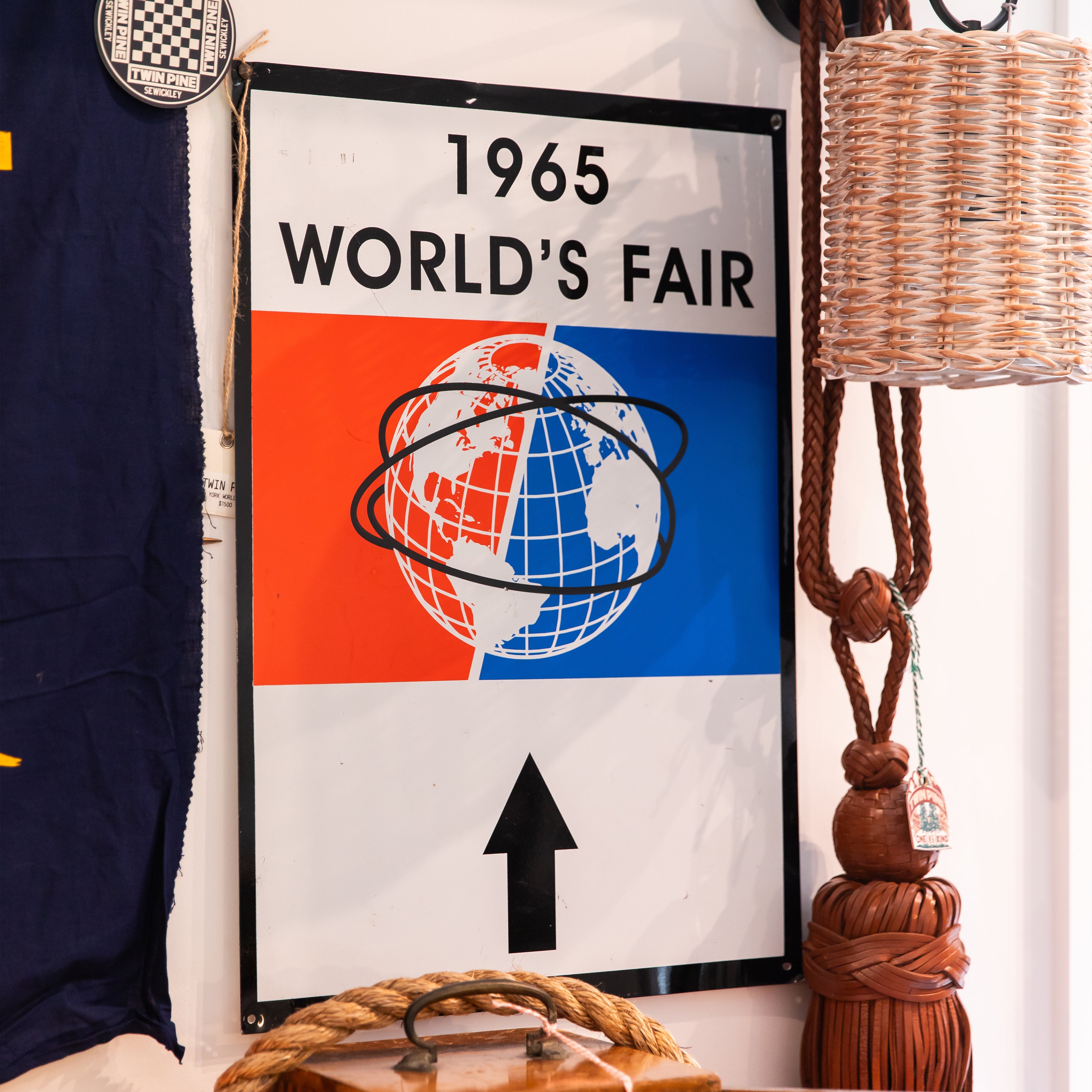 Mint Condition 1964 / 1965 New York World’s Fair Highway Directional S ...